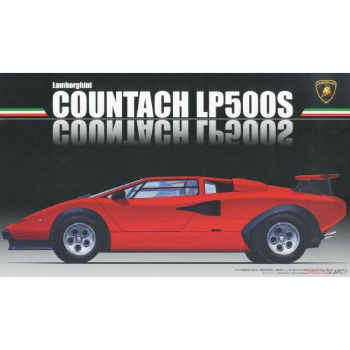 Fujimi 1/24 Lamborghini Countach LP500S with Engine - PlasticModels