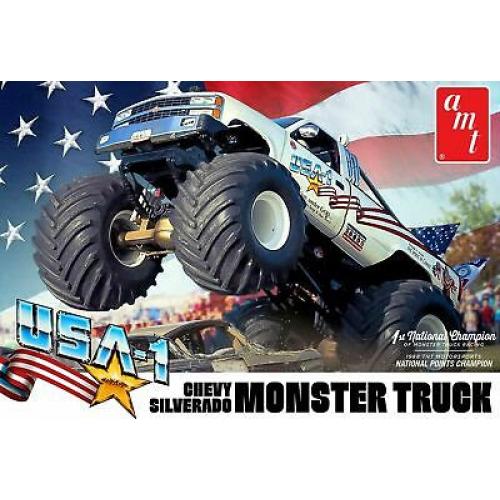 AMT 1/25 Chevy Silverado Monster Truck - PlasticModels
