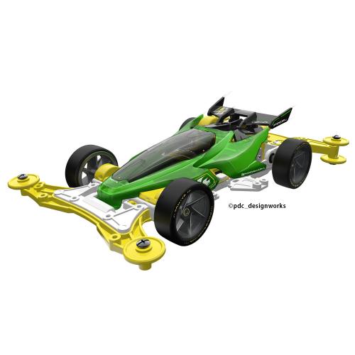 Tamiya Ray Spear VZ-Chassis Mini 4WD - PlasticModels