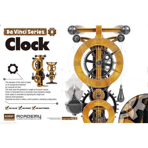 Academy Educational Da Vinci Clock - PlasticModels