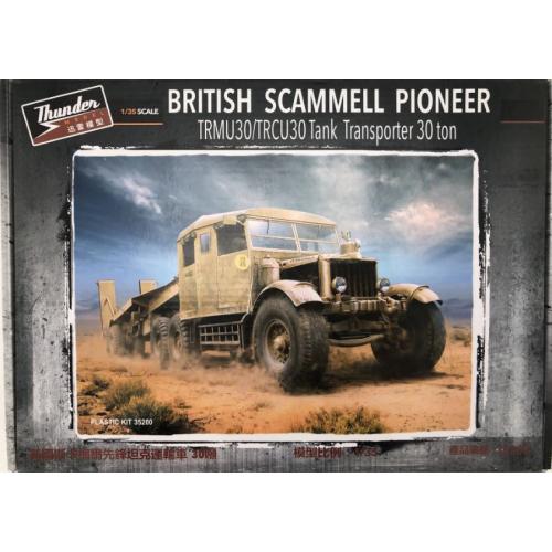 Thunder Model 1/35 British Scammell Pioneer Tank Transporter 30t ...