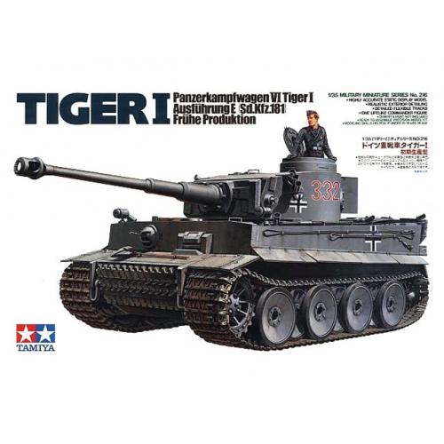Tamiya 1/35 Tiger I Early Version - PlasticModels