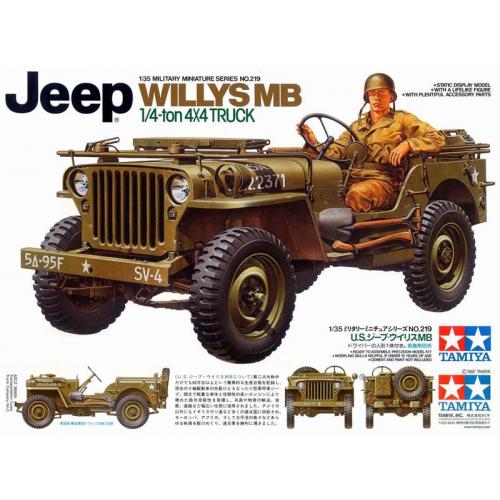 Tamiya 1/35 Willys Jeep 1/4 Ton - PlasticModels