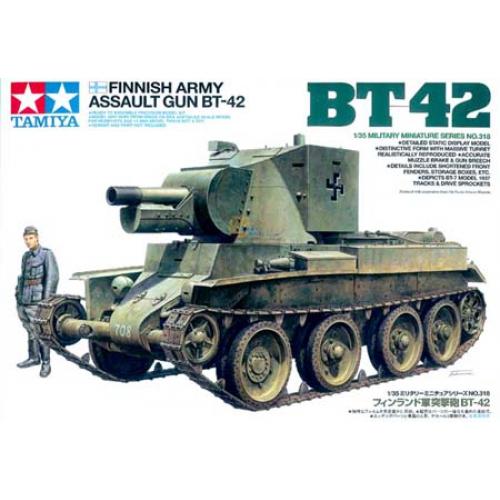 Tamiya 1/35 Finnish BT-42 - PlasticModels