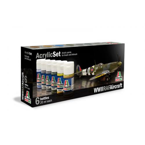 Italeri WWII RAF Paint Set - PlasticModels