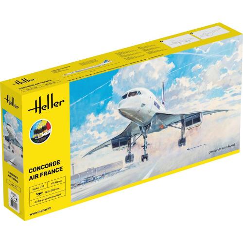 Heller 1/72 Concorde AF - Starter Kit - PlasticModels