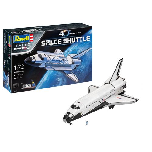 Revell 1/72 Space Shuttle 40th Anniversary - Gift Set - PlasticModels