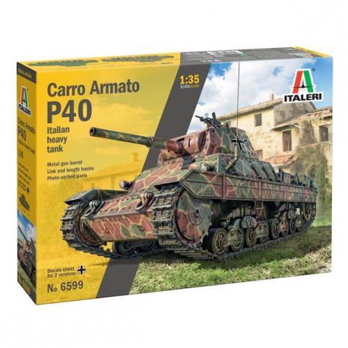 Italeri 1/35 Carro Armato P40 Italian Tank - PlasticModels