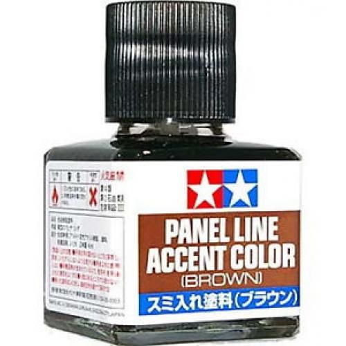 Tamiya Brown Panel Accent Paint - PlasticModels