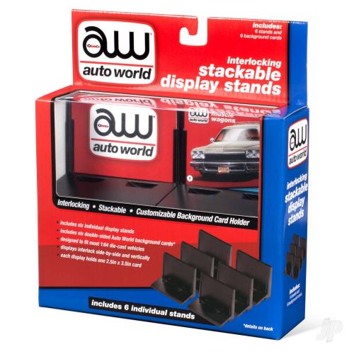 AMT 1/64 Display Stack Stand 6 Pack - PlasticModels