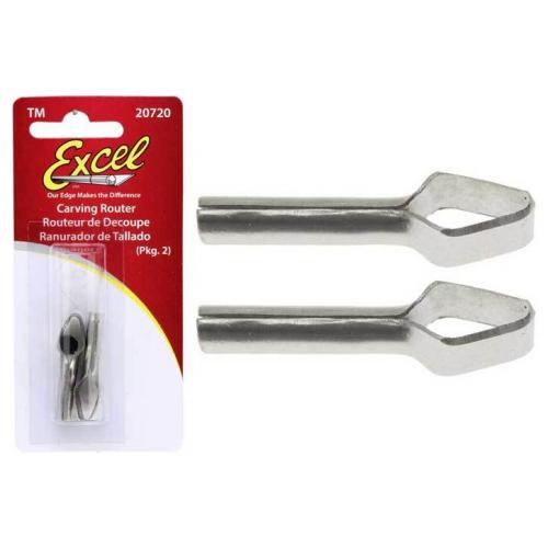 Excel V' Shaped Router Blade - PlasticModels