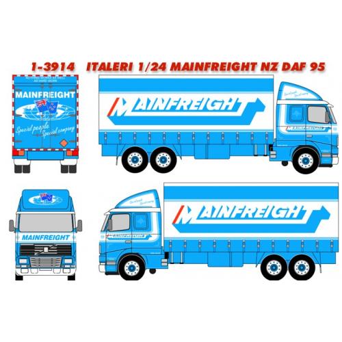 Italeri 1/24 Mainfreight Truck Decal Set Only - PlasticModels