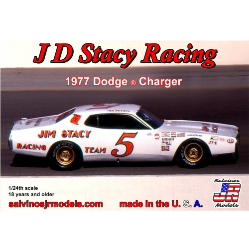 Salvinos Jr 1/24 Dodge Charger 1977 JD Stacy Racing #5 Neil Bonnet ...