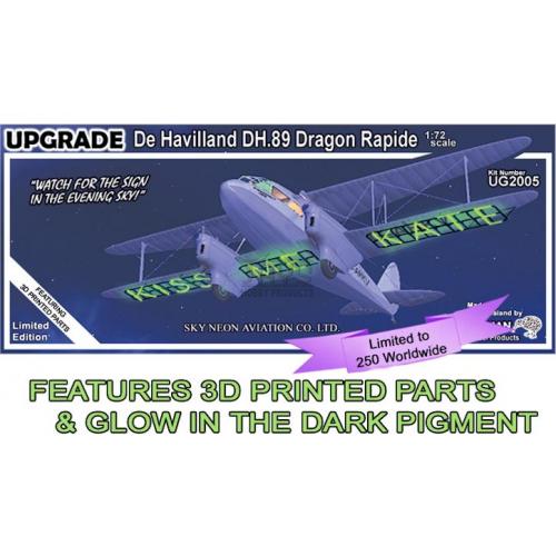 Tasman Models 1/72 DH.89A Dragon Rapide + 3D Parts - PlasticModels
